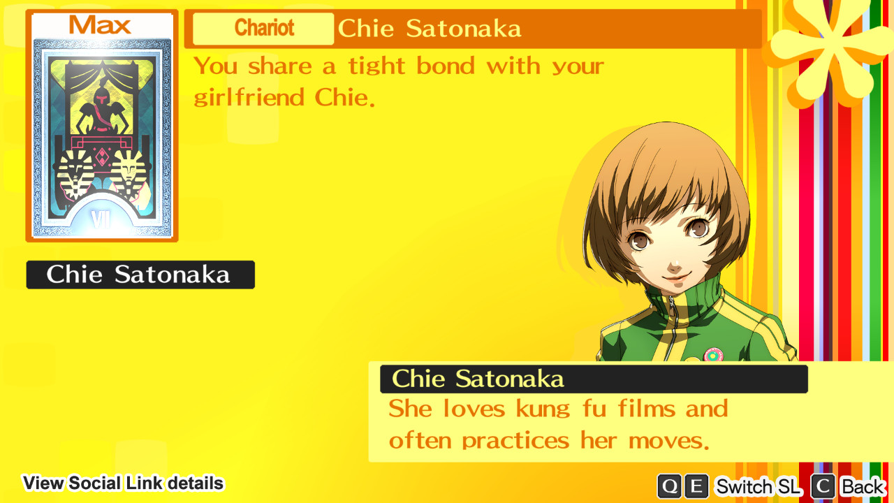 Chie Timeskip Hair 64 Mod for Persona 4 Golden PC (64 Bit) | P4G64 Mods