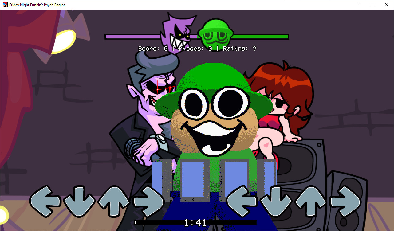 Playable Bandu! (Psych Engine Only) Mod for Friday Night Funkin' | FNF Mods