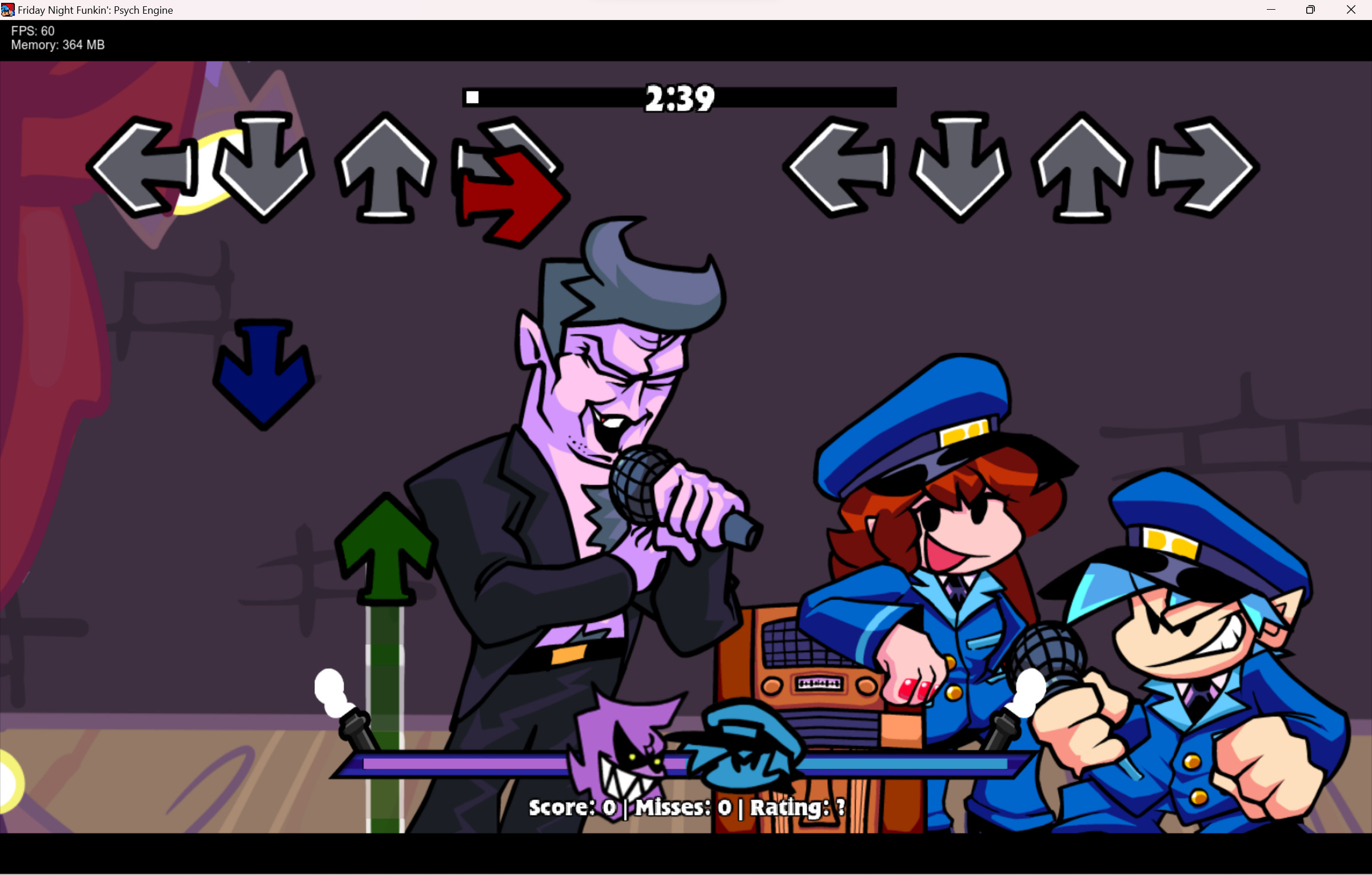 Conductor BF And GF Over BF And GF! Mod for Friday Night Funkin' | FNF Mods