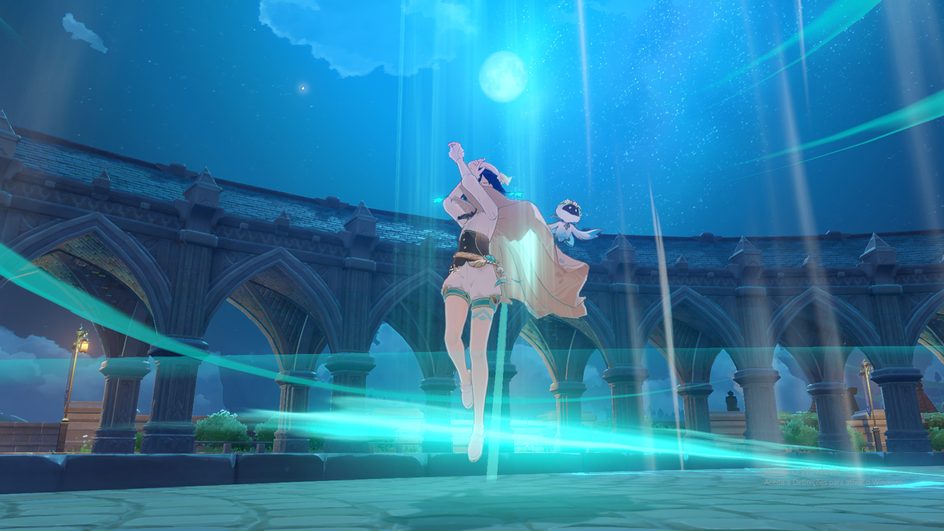 Venti in white/archon form color scheme Mod for Genshin Impact | GI Mods