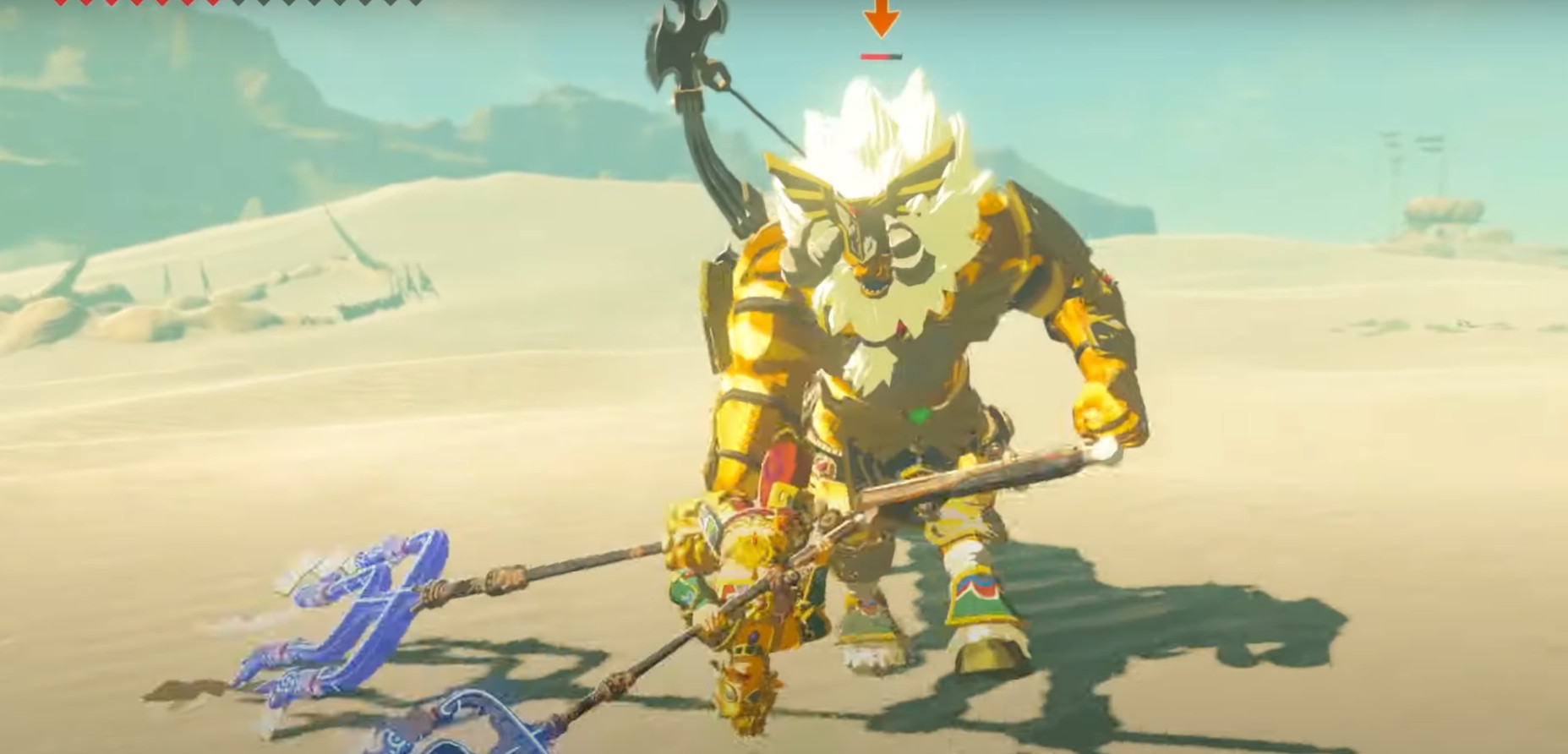 Desert Lynel Armor Mod for The Legend of Zelda: Breath of the Wild ...