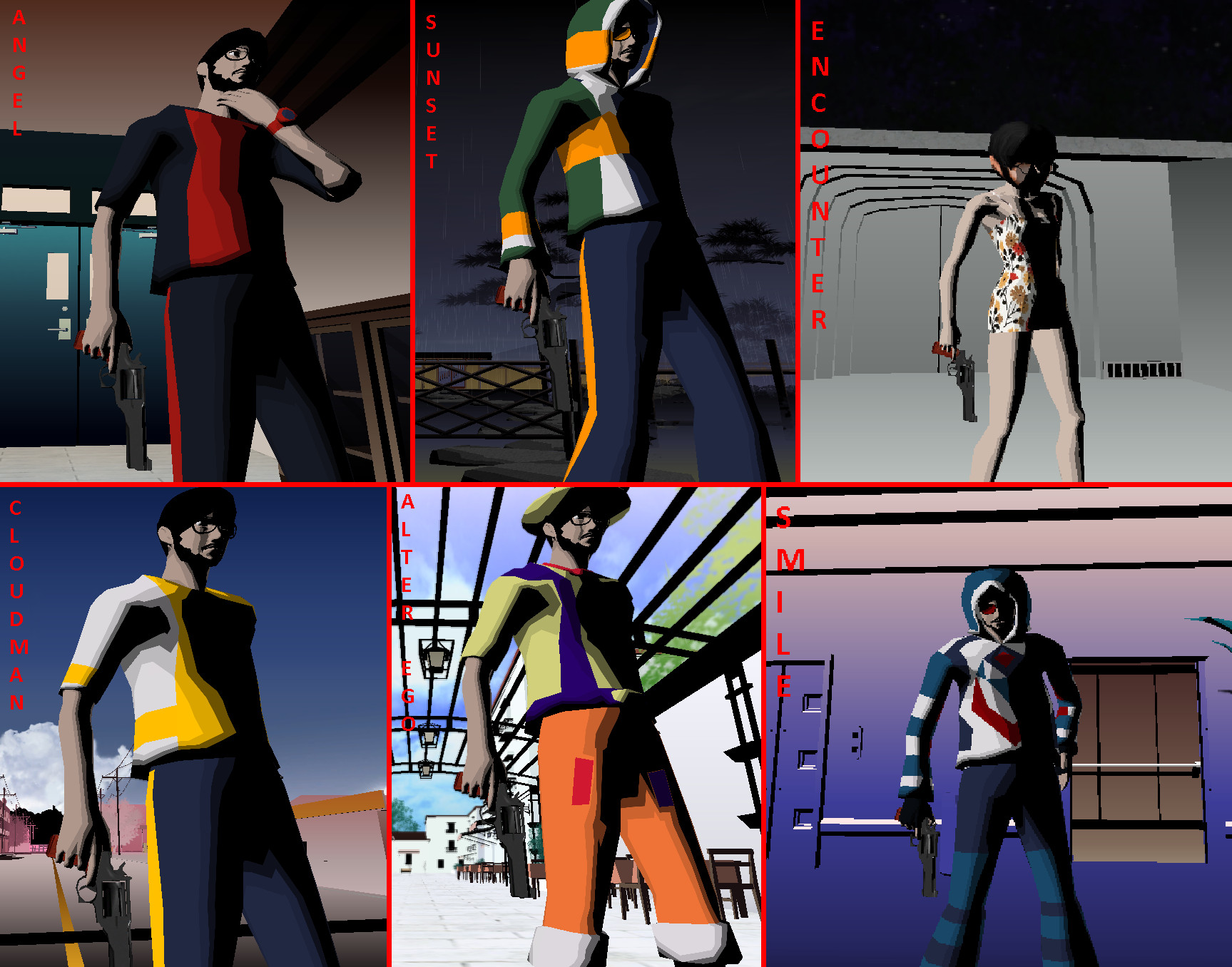 Gemaplys as Coyote Smith [killer7] [Mods]