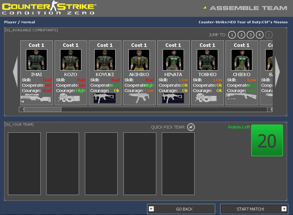 Counter-Strike NEO Tour Of Duty Mod for Counter-Strike: Condition Zero ...