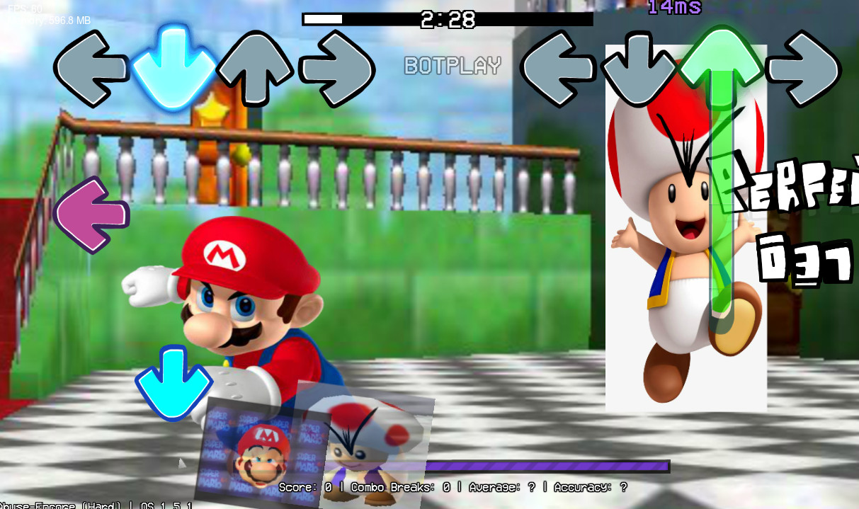 Abuse Encore (SM64 Cover) Mod for Friday Night Funkin' | FNF Mods