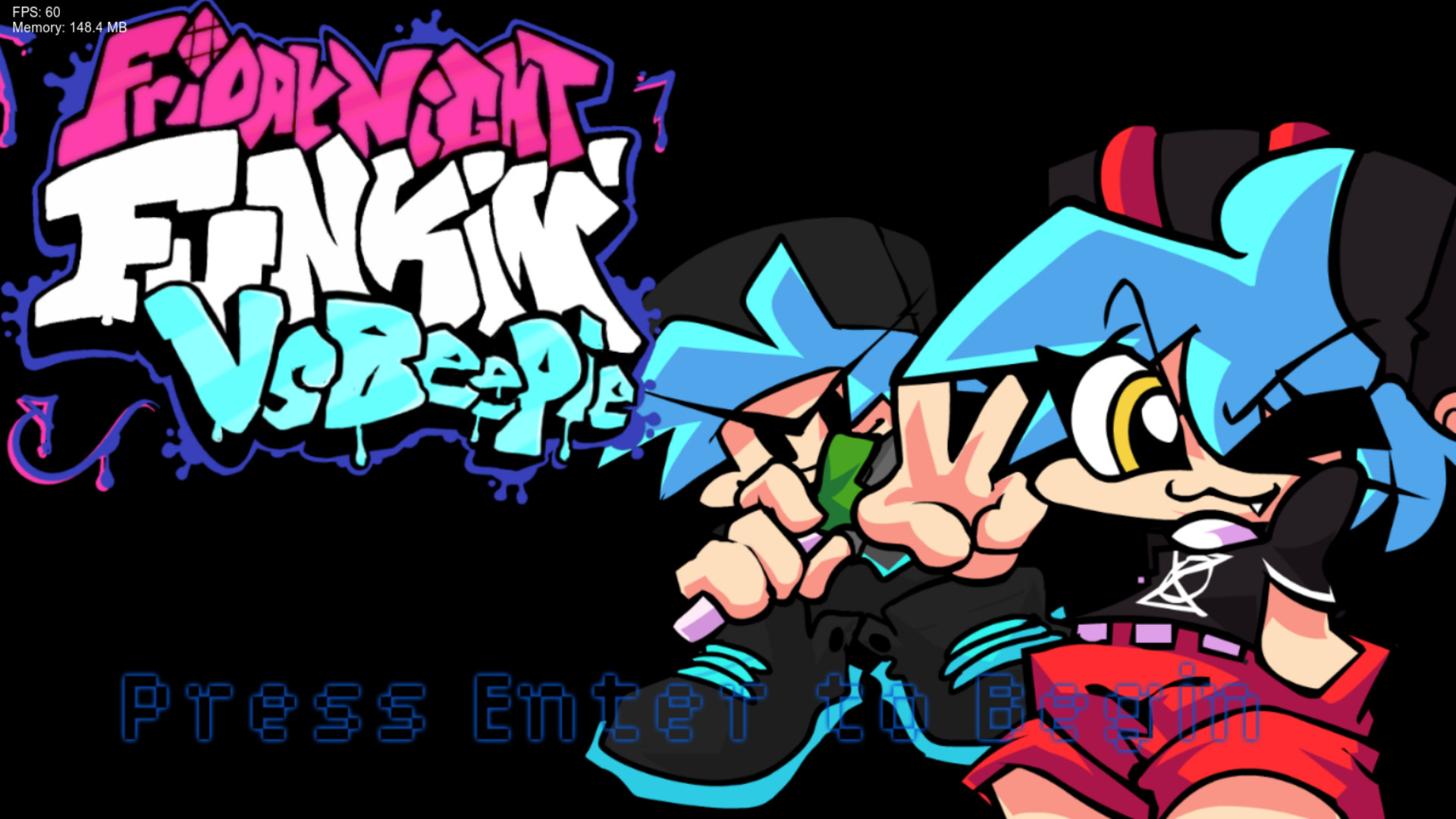 The Epic VS Beepie Psych Port !!! Mod for Friday Night Funkin' | FNF Mods