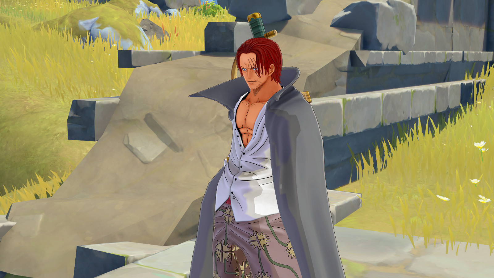 [Diluc]Red Hair Shanks Mod for Genshin Impact | GI Mods