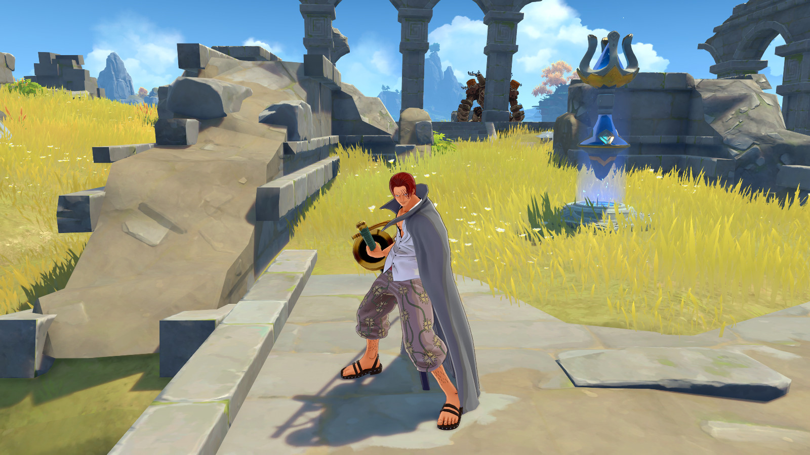 [Diluc]Red Hair Shanks Mod for Genshin Impact | GI Mods