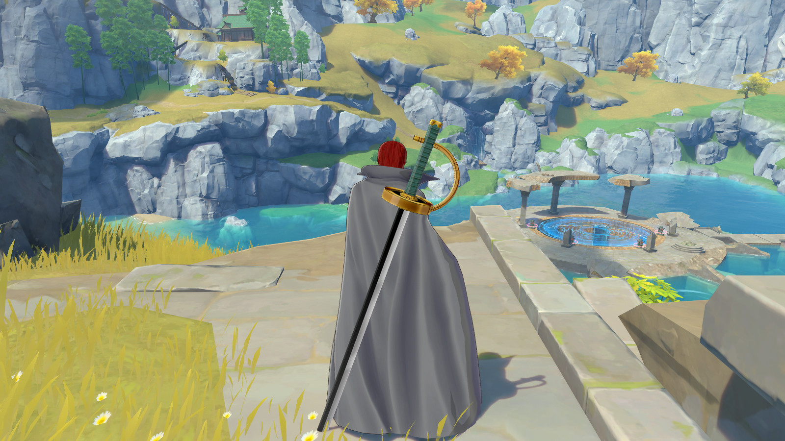 [Diluc]Red Hair Shanks Mod for Genshin Impact | GI Mods