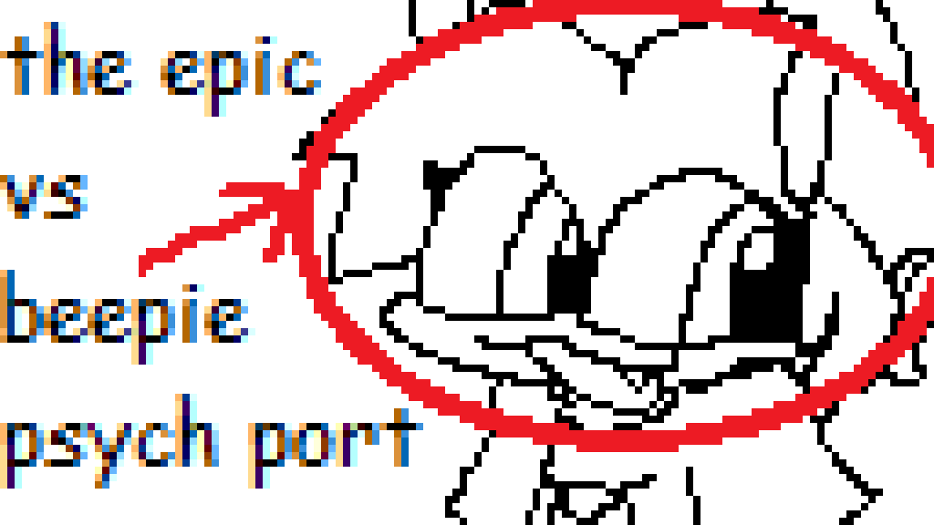 The Epic VS Beepie Psych Port !!! Mod for Friday Night Funkin' | FNF Mods