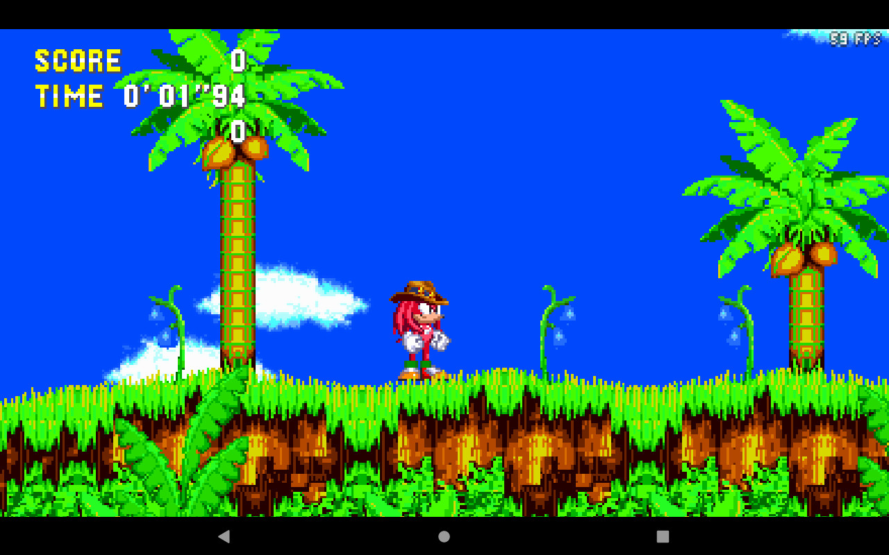 Rookie's OVA Knuckles [Sonic 3 A.I.R.] [Mods]