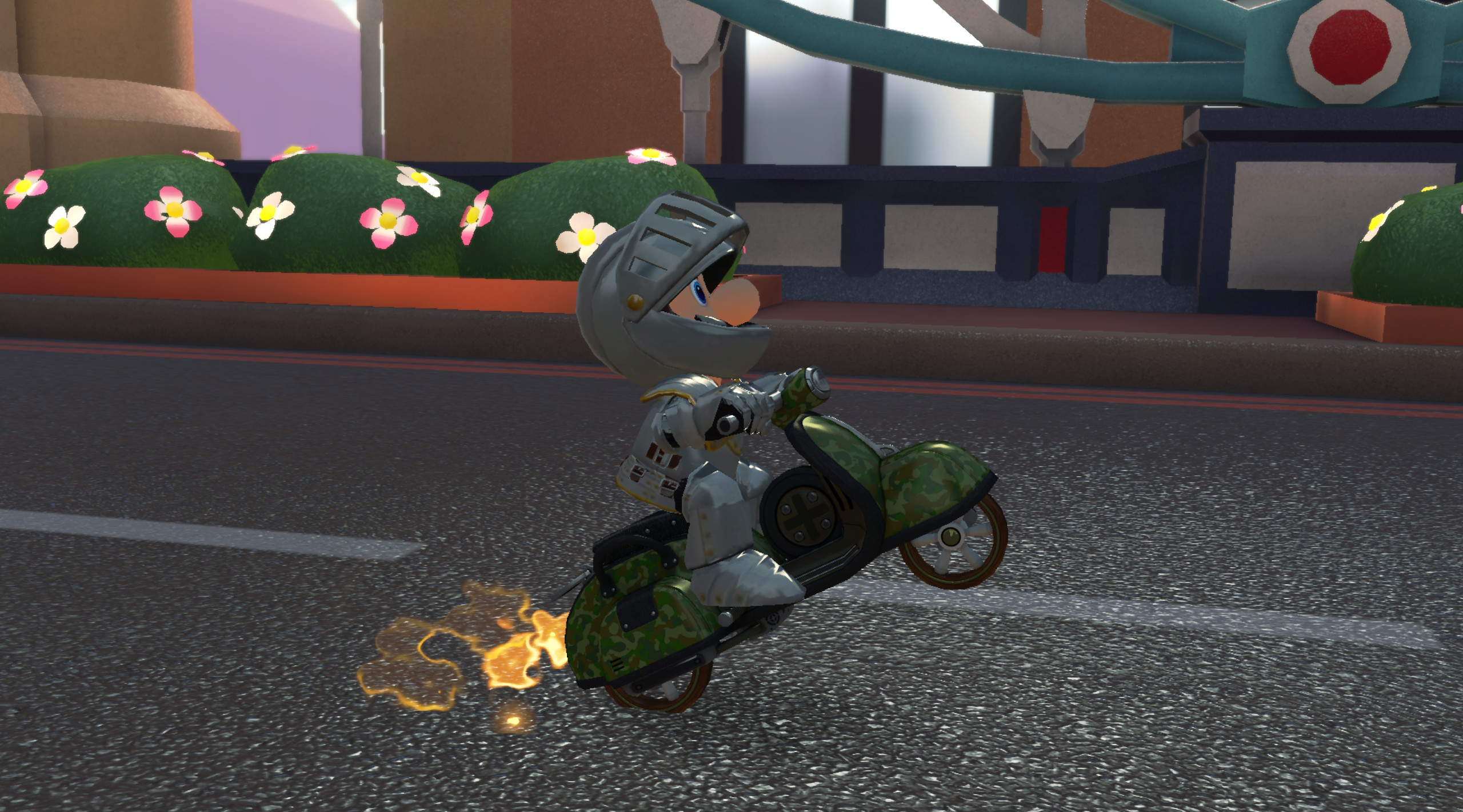 Knight Luigi (Mario Kart Tour Port) Mod for Mario Kart 8 Deluxe | MK8D Mods