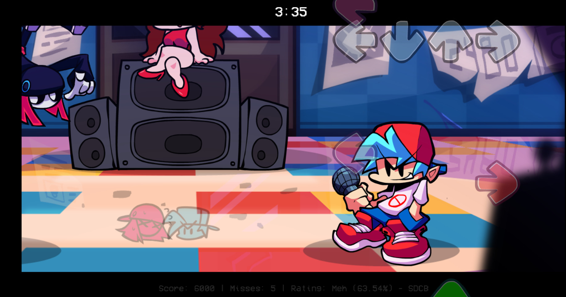 Clear HUD thingy Mod for Friday Night Funkin' | FNF Mods