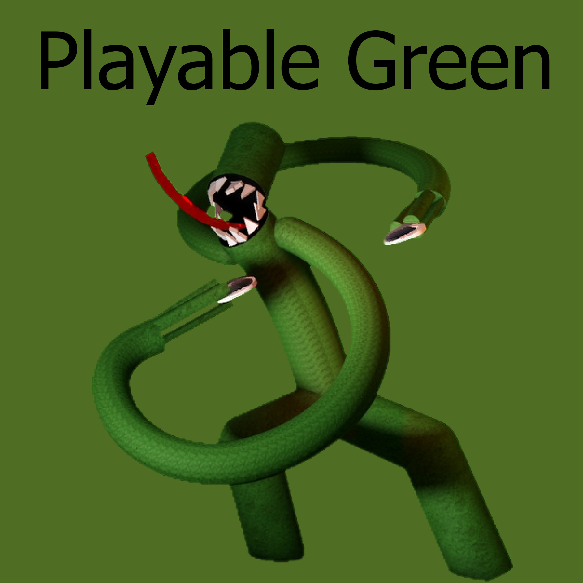 Playable Green Mod for Friday Night Funkin' | FNF Mods