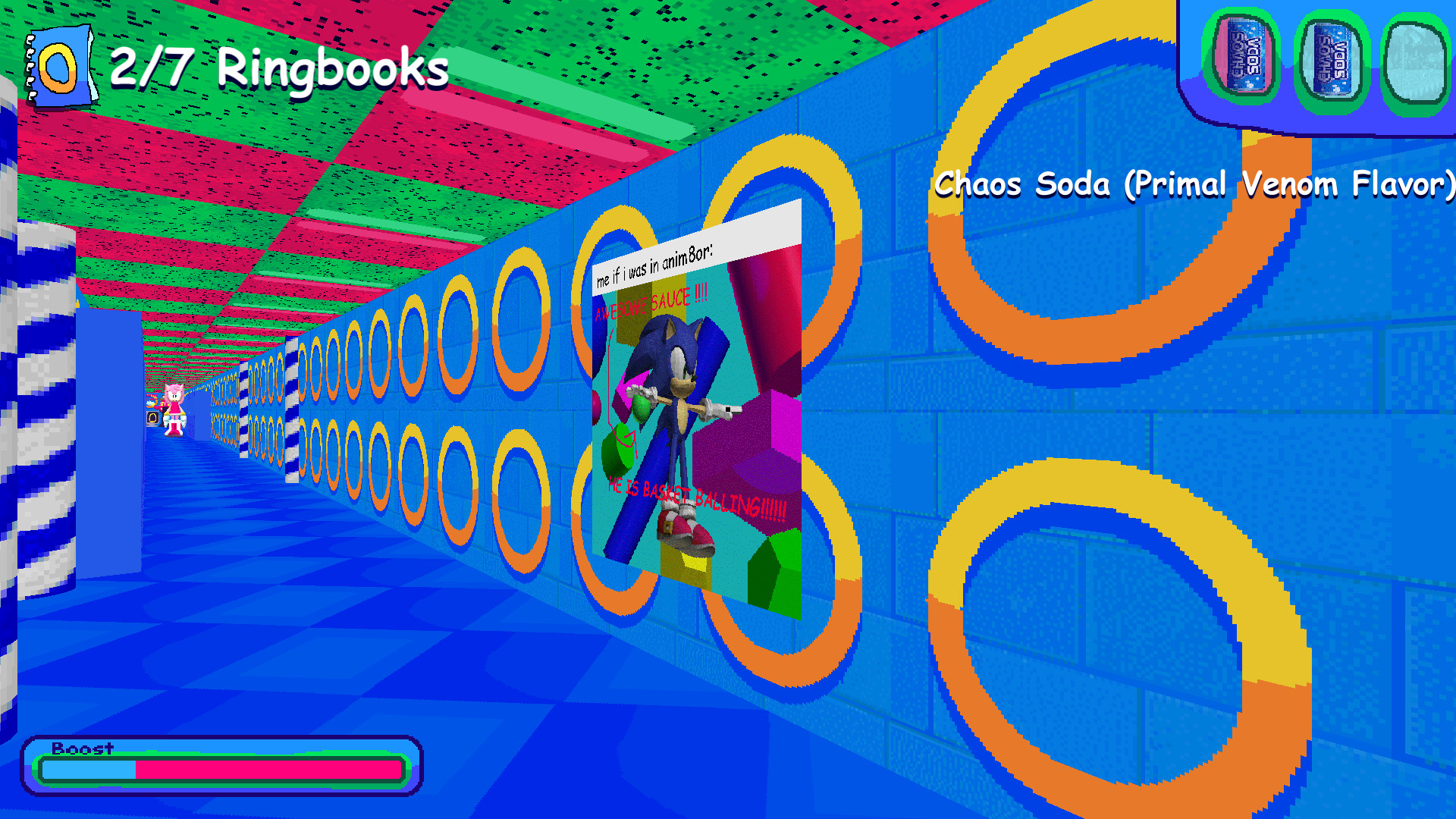 Sonic's Basics In Speed And Fast DX Mod for Baldi's Basics | Baldi Mods