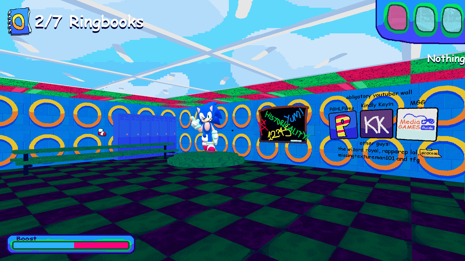 Sonic's Basics In Speed And Fast DX Mod for Baldi's Basics | Baldi Mods