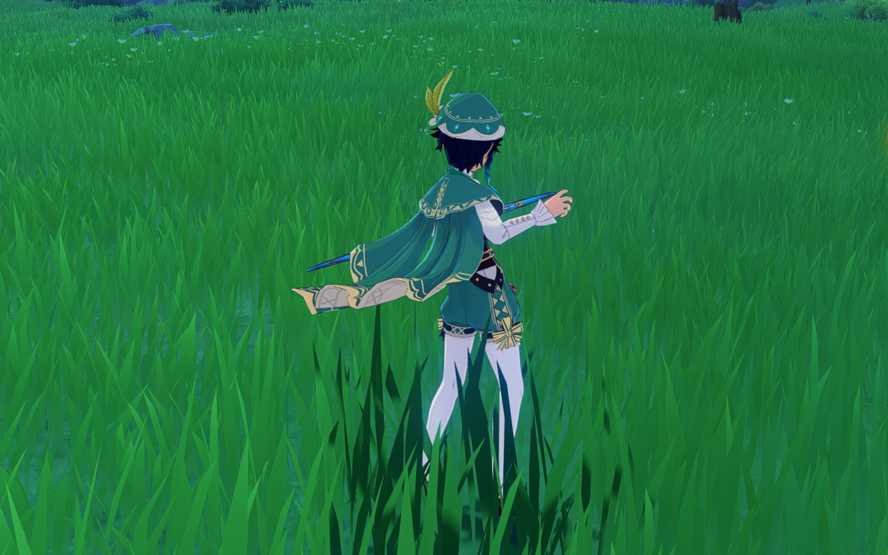 Venti's outfit in official manga(温迪官漫装束) Mod for Genshin Impact | GI Mods