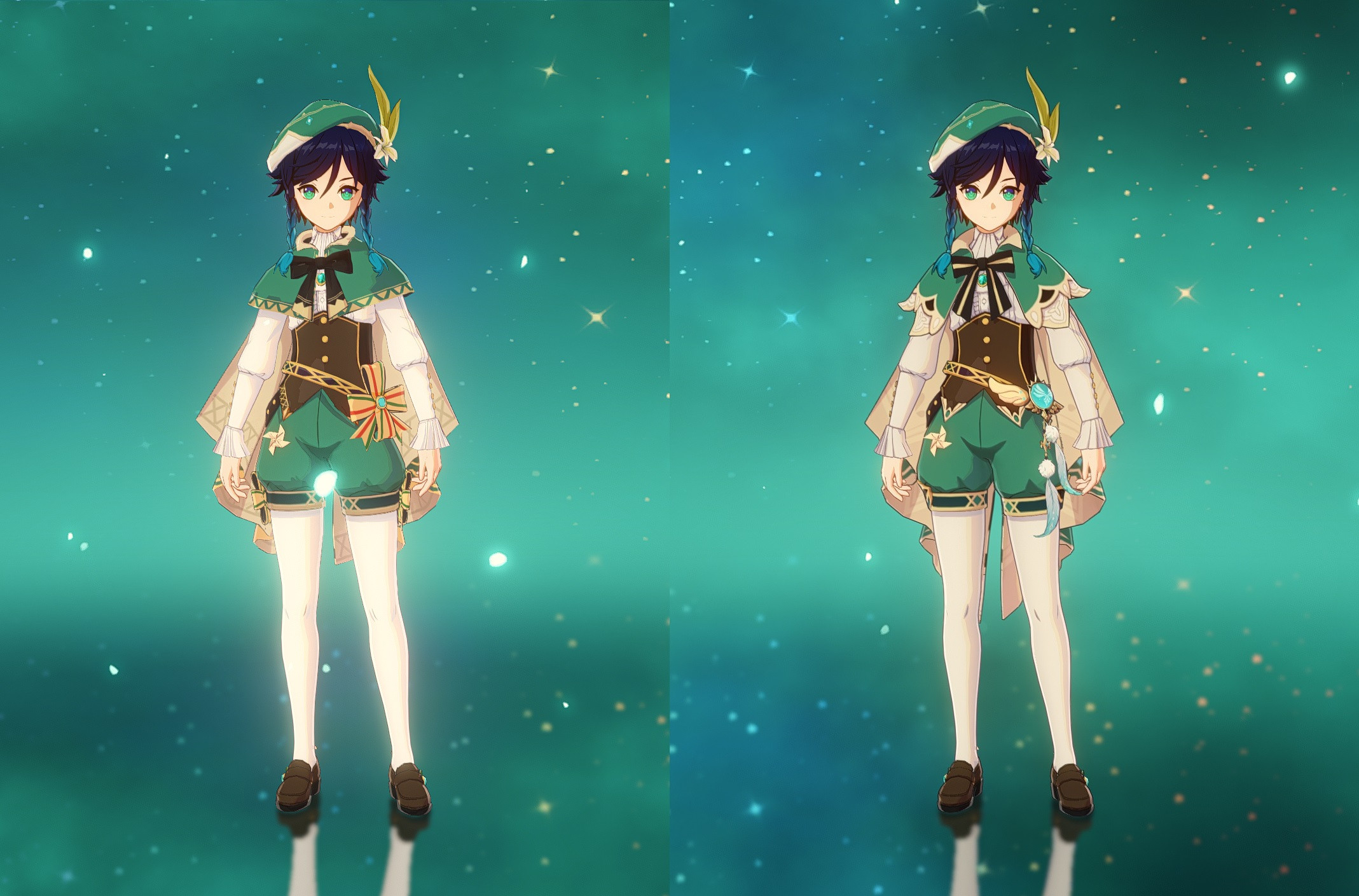 Venti's outfit in official manga(温迪官漫装束) Mod for Genshin Impact | GI Mods