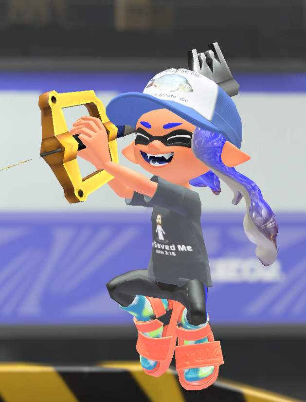 Keyblade over the Splatana Wiper [Splatoon 3] [Mods]