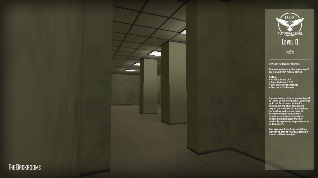 cs_backroom_levels Mod for Counter-Strike 1.6 | CS1.6 Mods