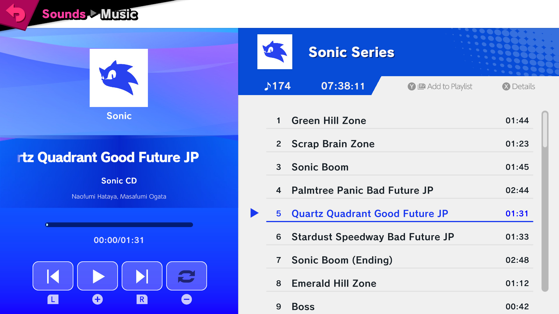 Sonic Extended Tracklist [Super Smash Bros. Ultimate] [Mods]