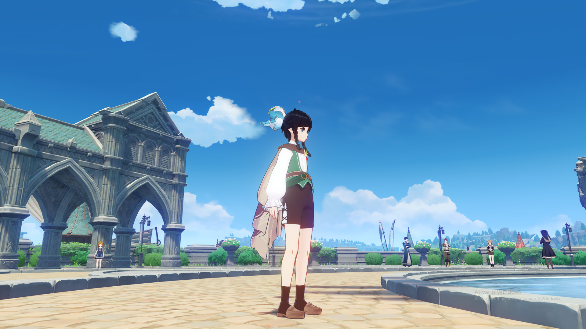 Nameless Bard over Venti Mod for Genshin Impact | GI Mods