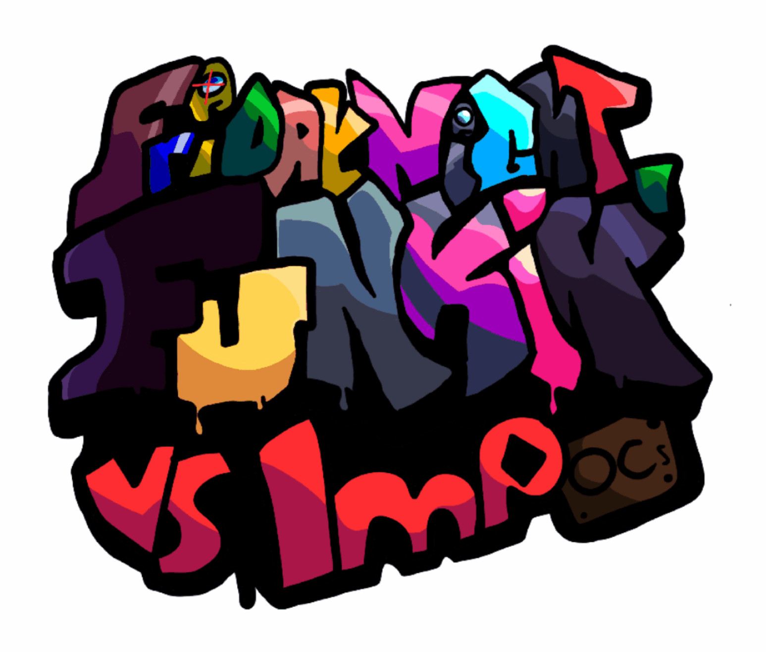FNF Vs Impostor Oc's Junk drawe V1 +v2 Mod for Friday Night Funkin ...