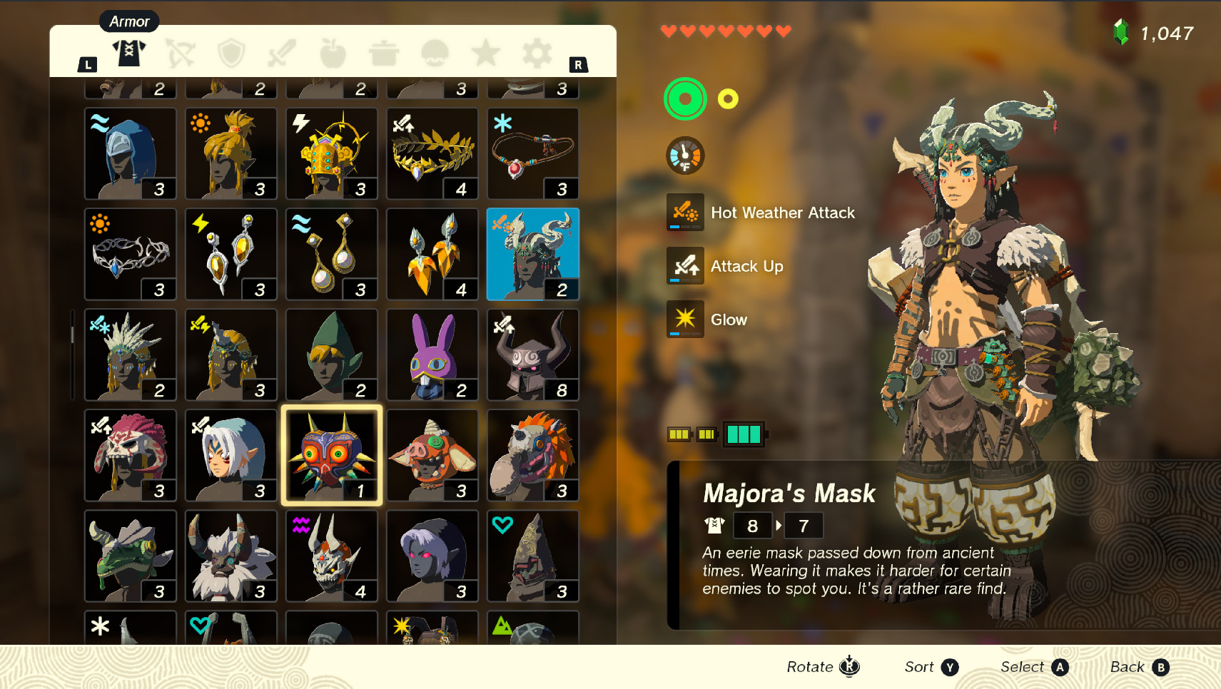 Better Sorting Mod for The Legend of Zelda: Tears of the Kingdom | TOTK ...