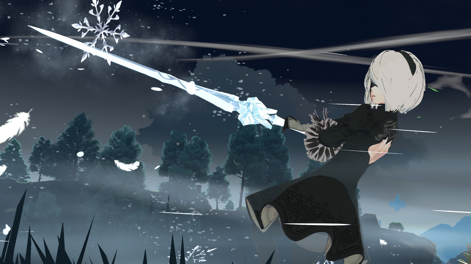 [Eula]Yorha Type 2B v2 Mod for Genshin Impact | GI Mods