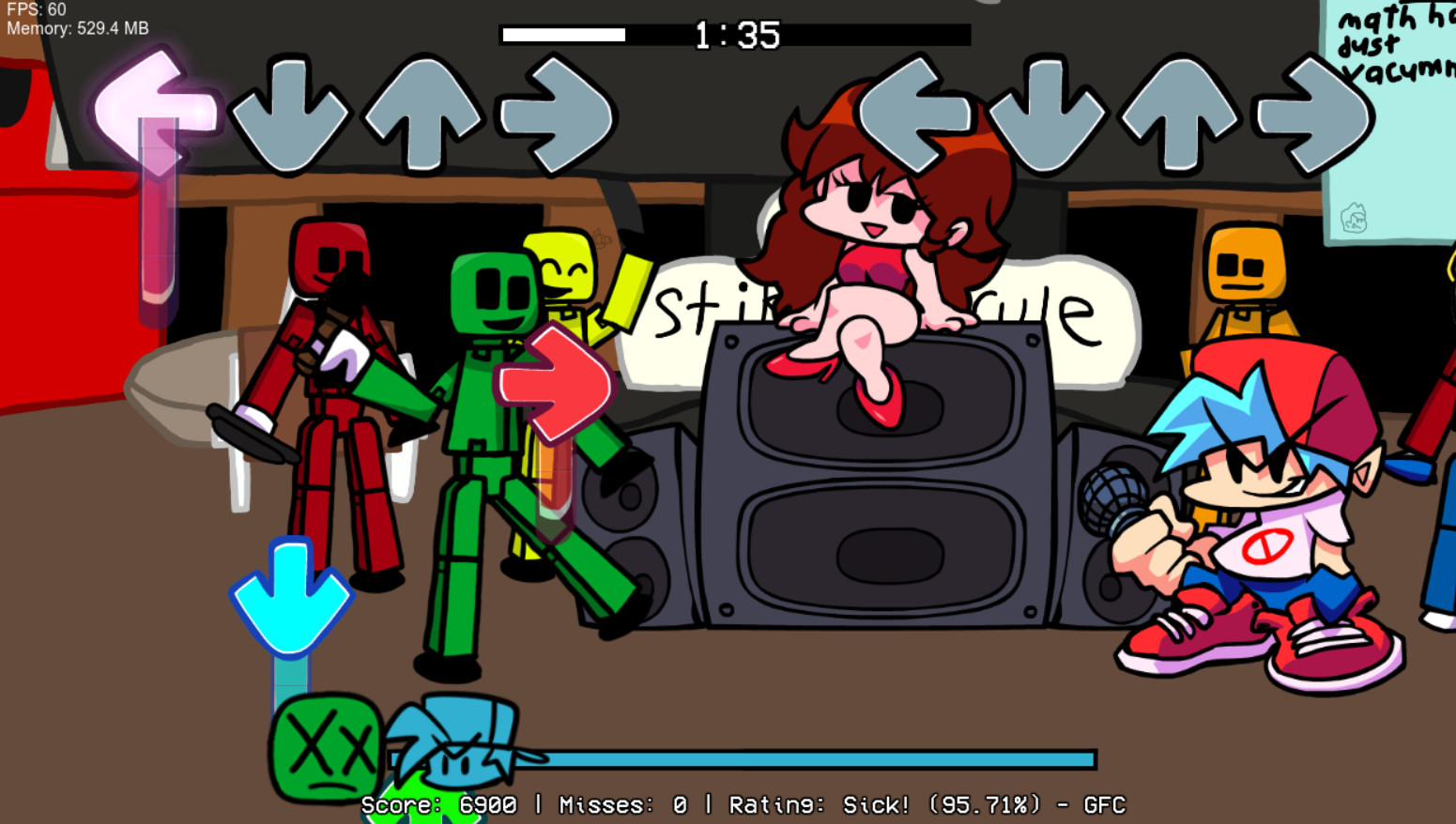 Vs Green Stikbot Demo [Friday Night Funkin'] [Mods]