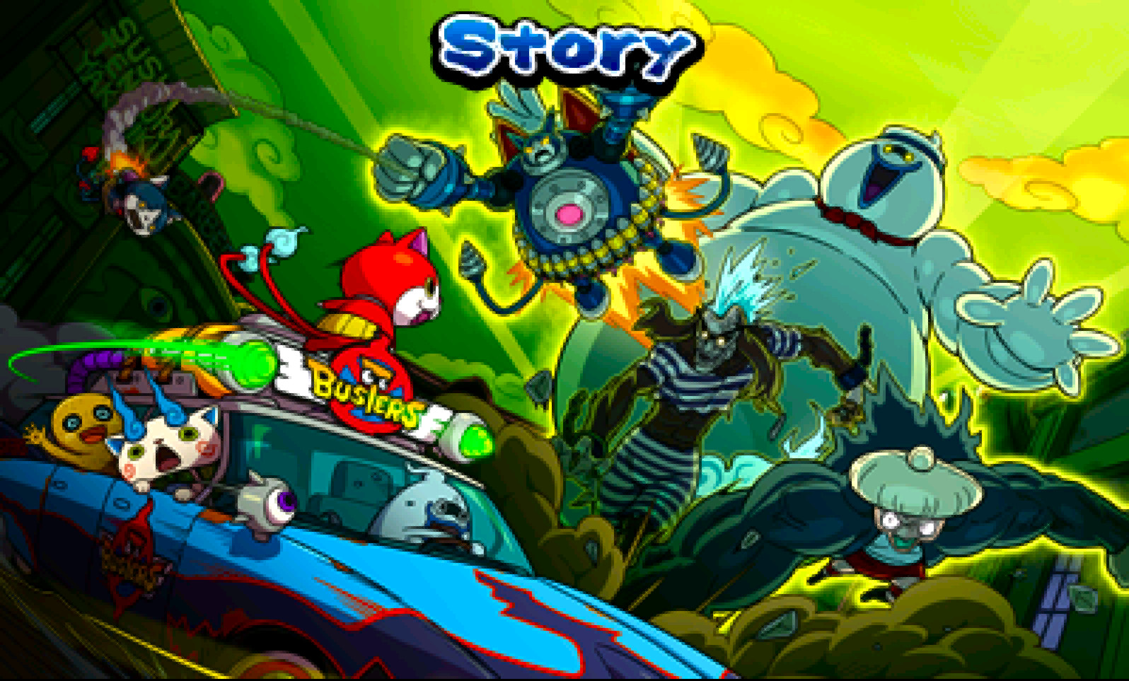 Yo-kai Watch Blasters Undub Mod for Yo-kai Watch Blasters | YKWB Mods