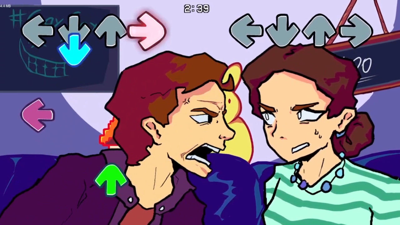 LORE but AWESOME!?? - VS Ourple Guy Fanmod Mod for Friday Night Funkin' | FNF Mods