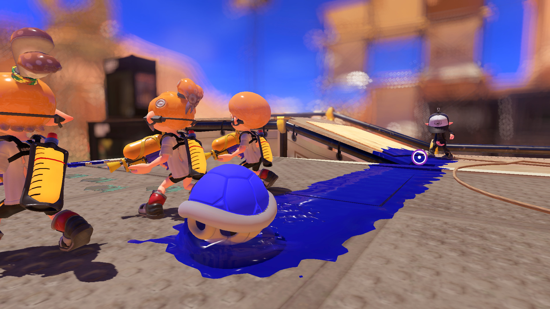 Koopa Shell Over Curling Bomb [Splatoon 3] [Mods]