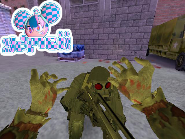 Default Female Zombie Claws (CSO Samarah) Mod for Counter-Strike 1.6 ...