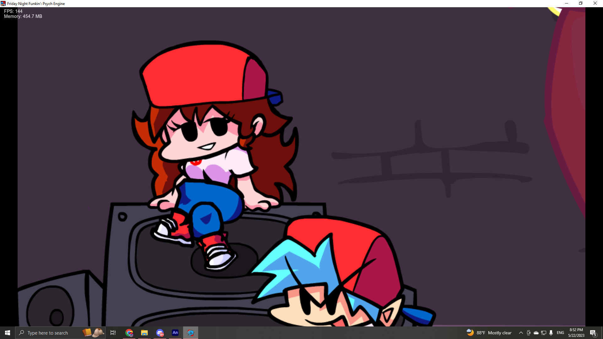 GF in Boyfriend's Outfit [Friday Night Funkin'] [Mods]