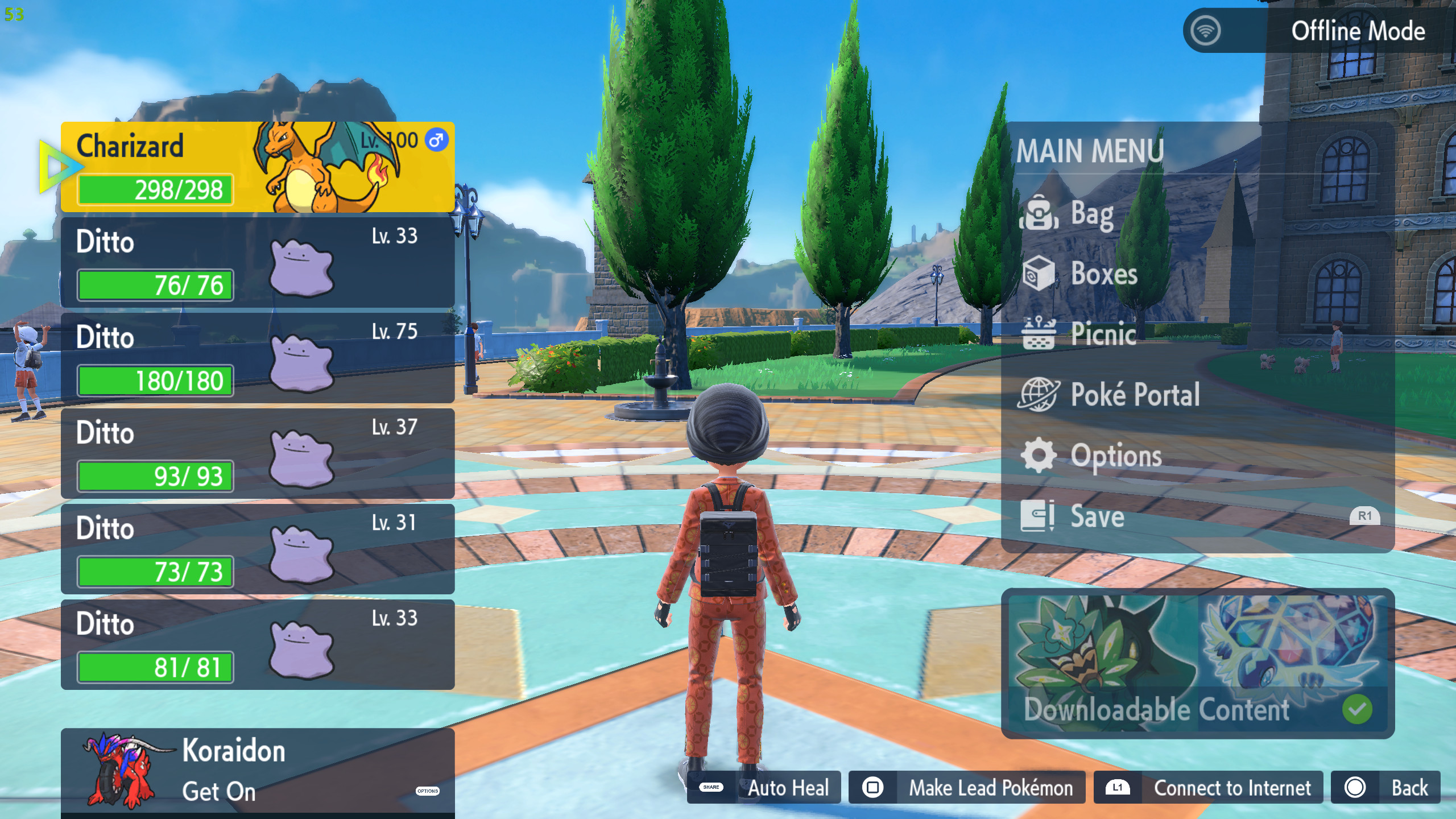 Playstation UI (Perfect) - Scarlet/Voilet [Pokemon Scarlet & Violet] [Mods]