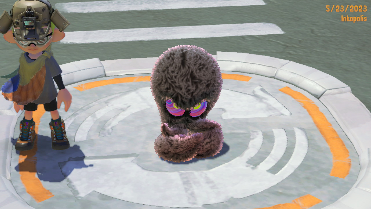 Fuzzy Octopus Mod for Splatoon 3 | Splatoon 3 Mods