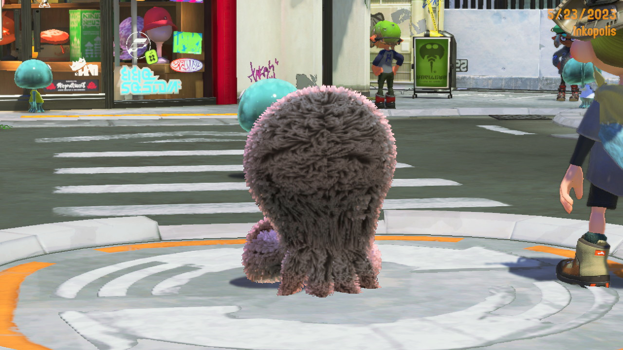 Fuzzy Octopus Mod for Splatoon 3 | Splatoon 3 Mods