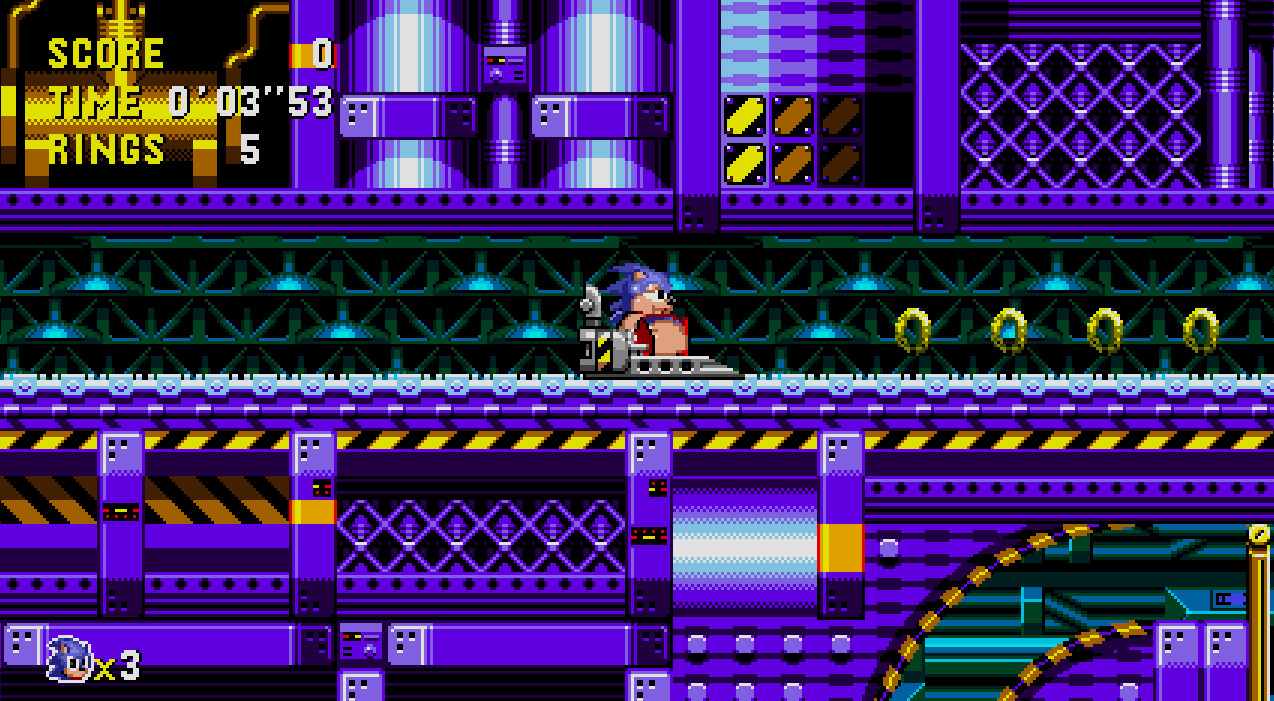 Fat Sonic Mod for Sonic CD (2011) | SCD Mods