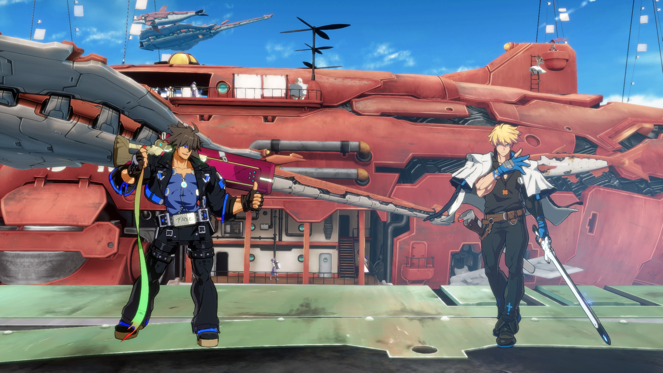 Rex (Xenoblade 3) skin for Sol Mod for GUILTY GEAR -STRIVE- | GGST Mods
