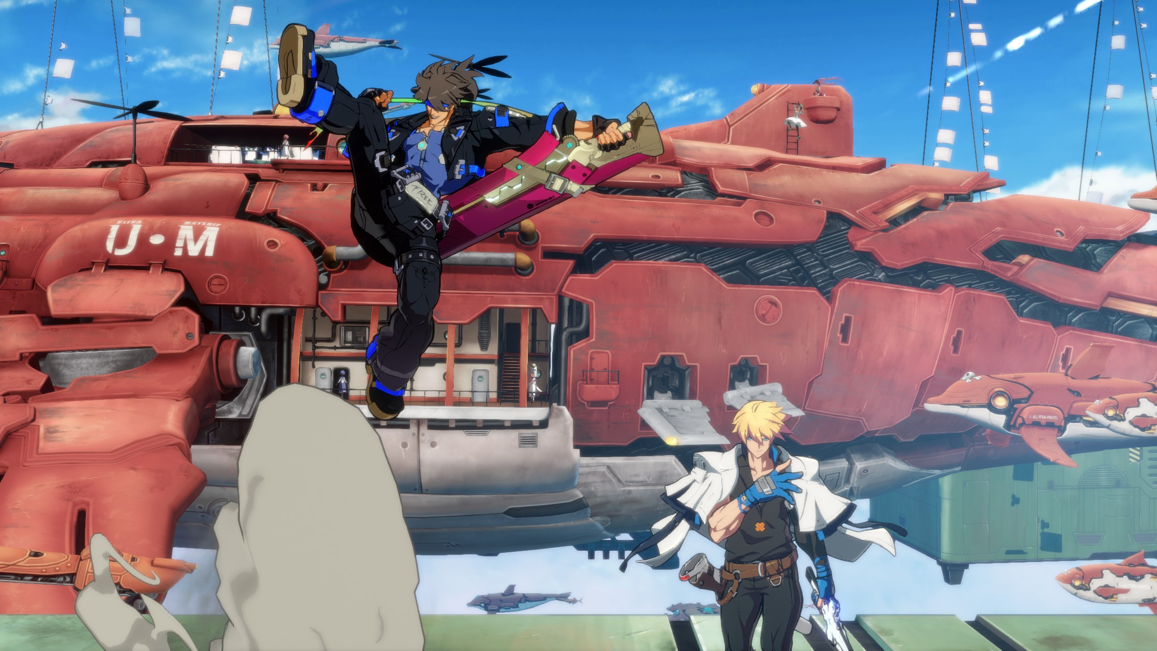 Rex (Xenoblade 3) skin for Sol Mod for GUILTY GEAR -STRIVE- | GGST Mods