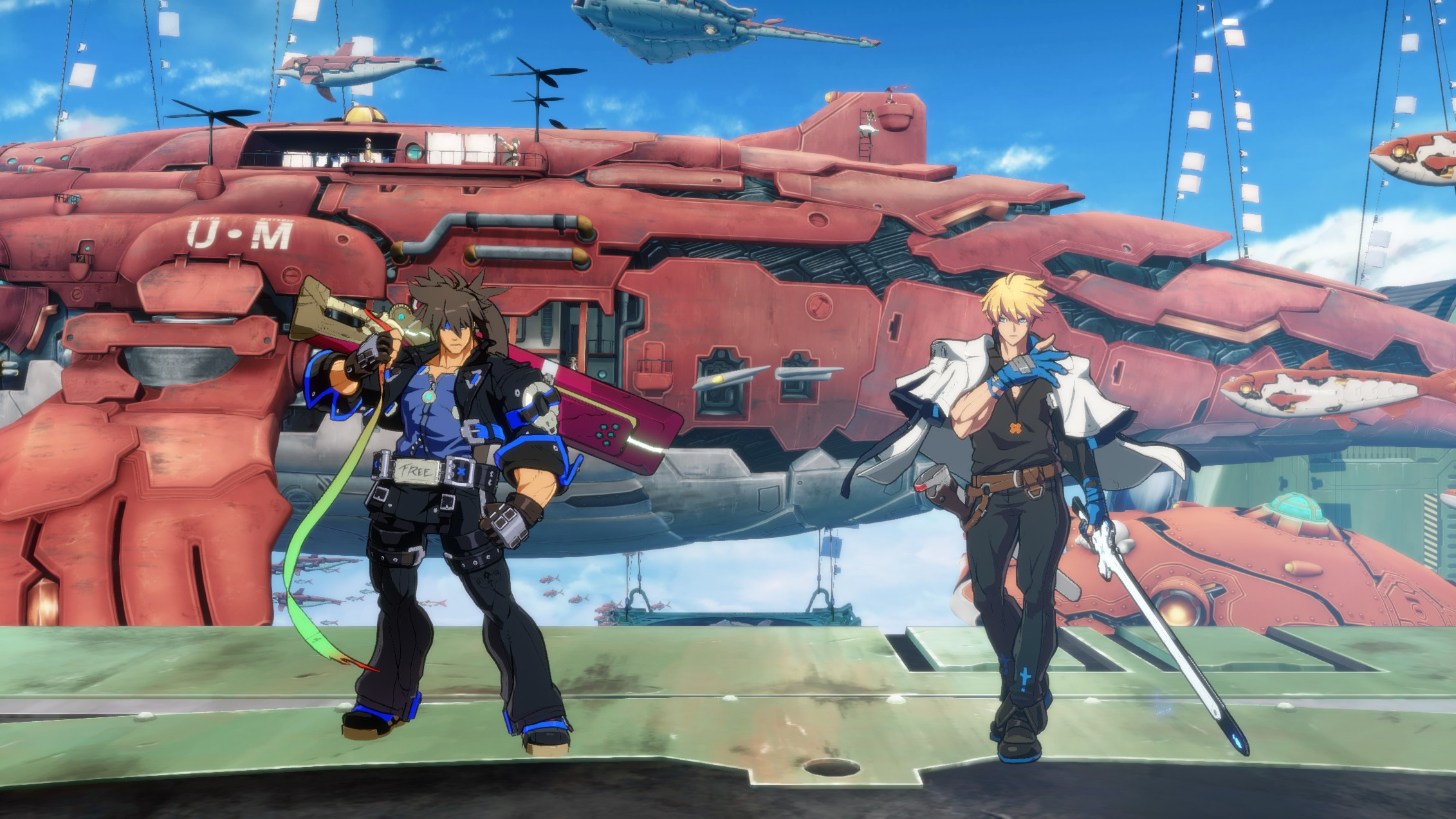 Rex (Xenoblade 3) skin for Sol Mod for GUILTY GEAR -STRIVE- | GGST Mods