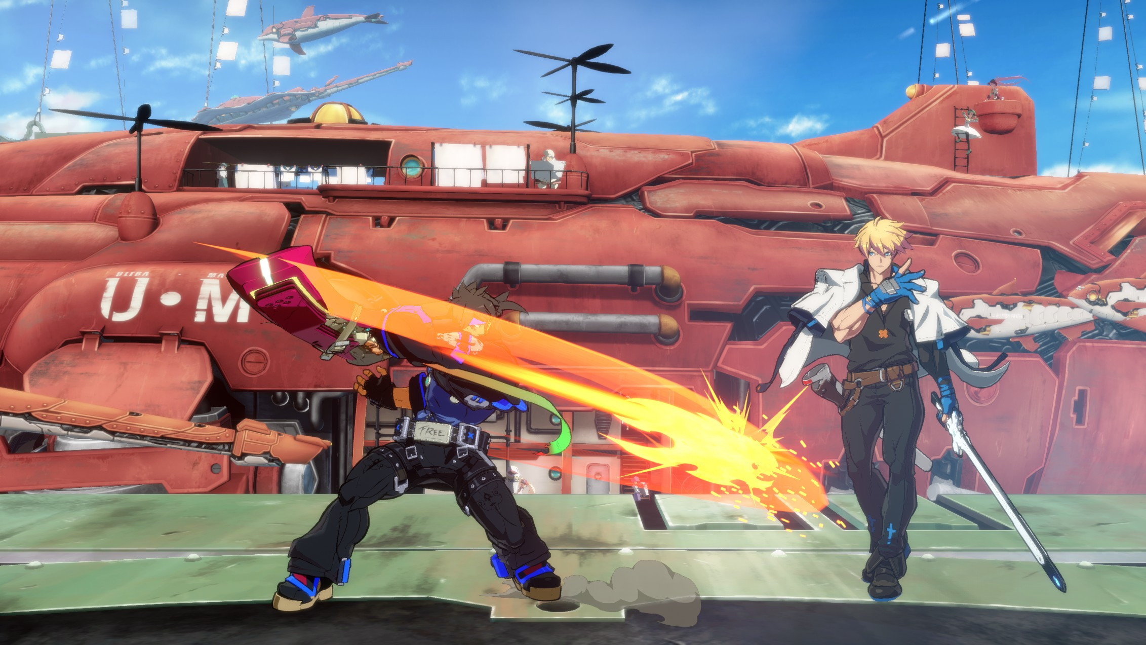 Rex (Xenoblade 3) skin for Sol Mod for GUILTY GEAR -STRIVE- | GGST Mods