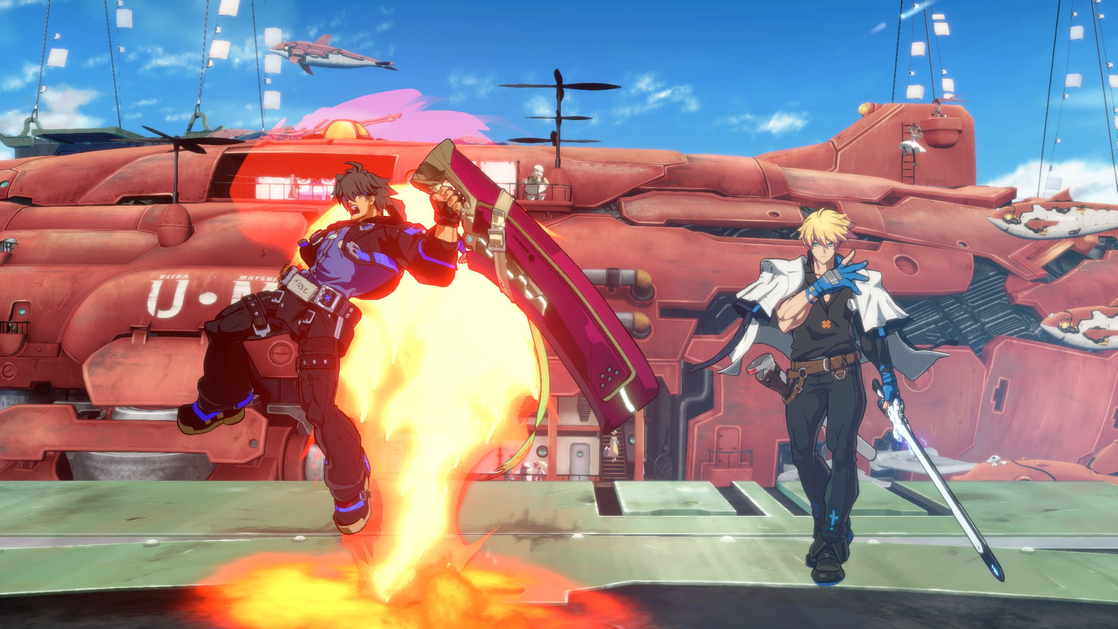 Rex (Xenoblade 3) skin for Sol Mod for GUILTY GEAR -STRIVE- | GGST Mods