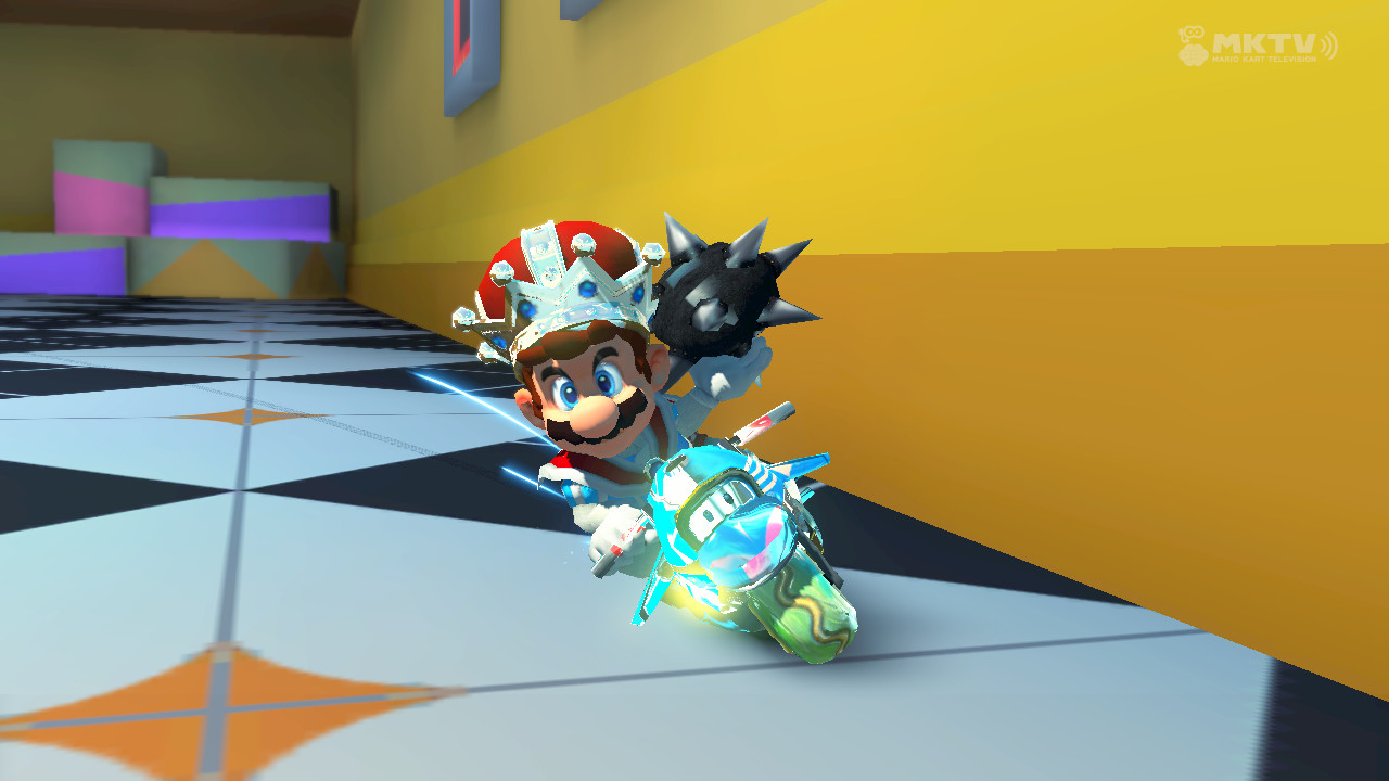 Dolphin Dasher over Sports Bike (Beta) Mod for Mario Kart 8 | MK8 Mods