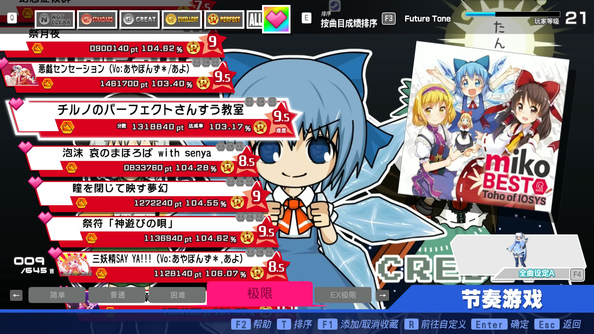 Touhou project Song pack Mod for Hatsune Miku: Project DIVA Mega Mix+ | PDMegaMix+ Mods