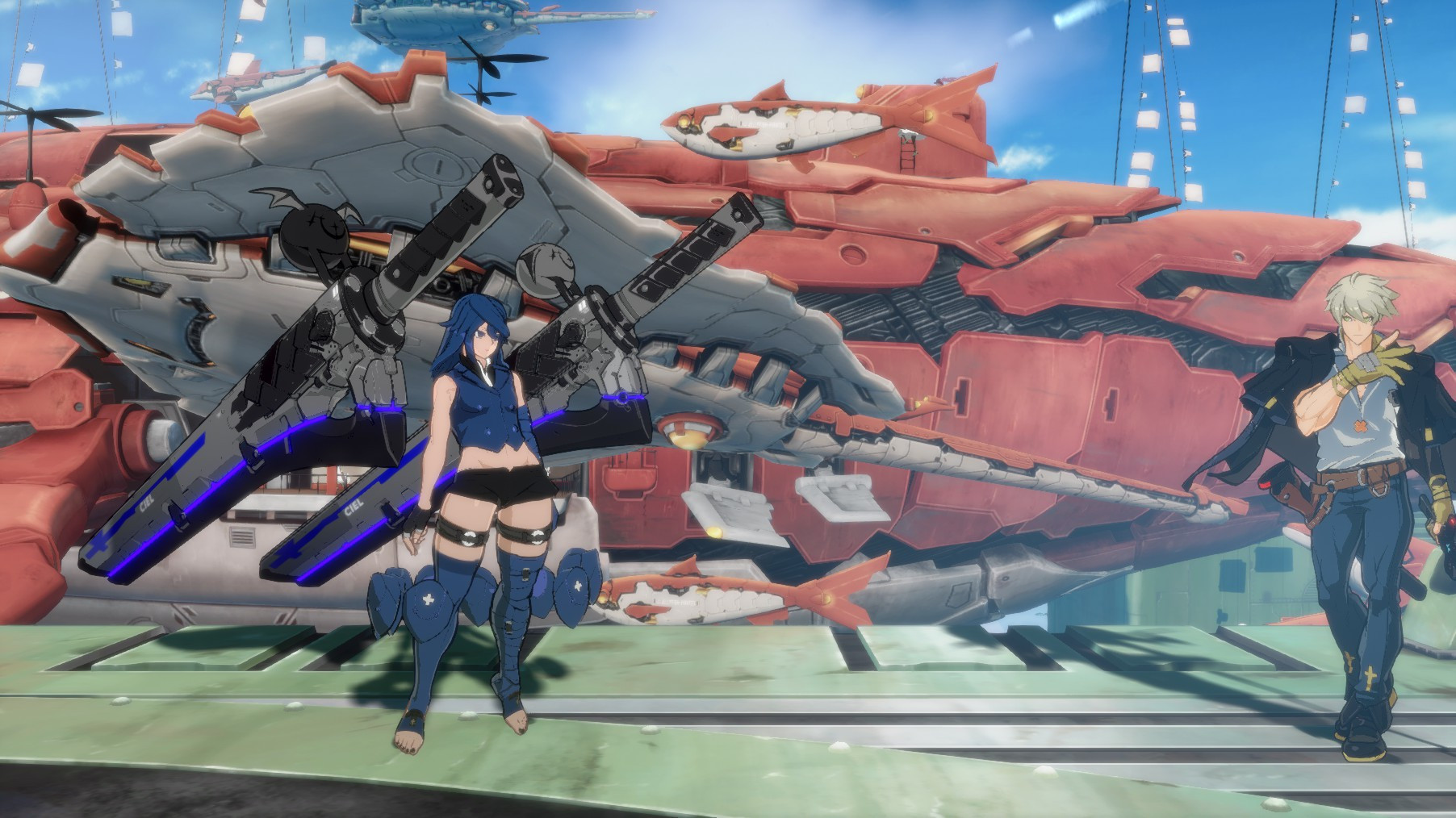 Powerd Ciel Recolor of Ramlethal Valentine Mod for GUILTY GEAR -STRIVE ...