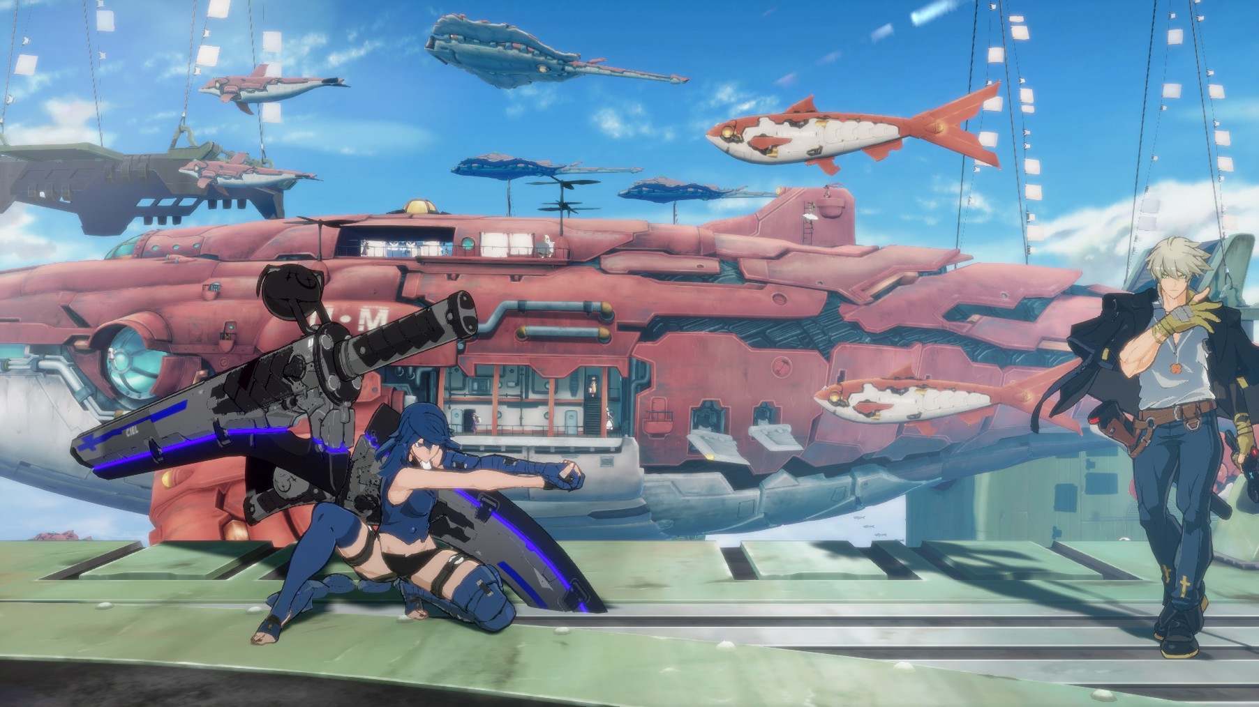 Powerd Ciel Recolor of Ramlethal Valentine Mod for GUILTY GEAR -STRIVE ...