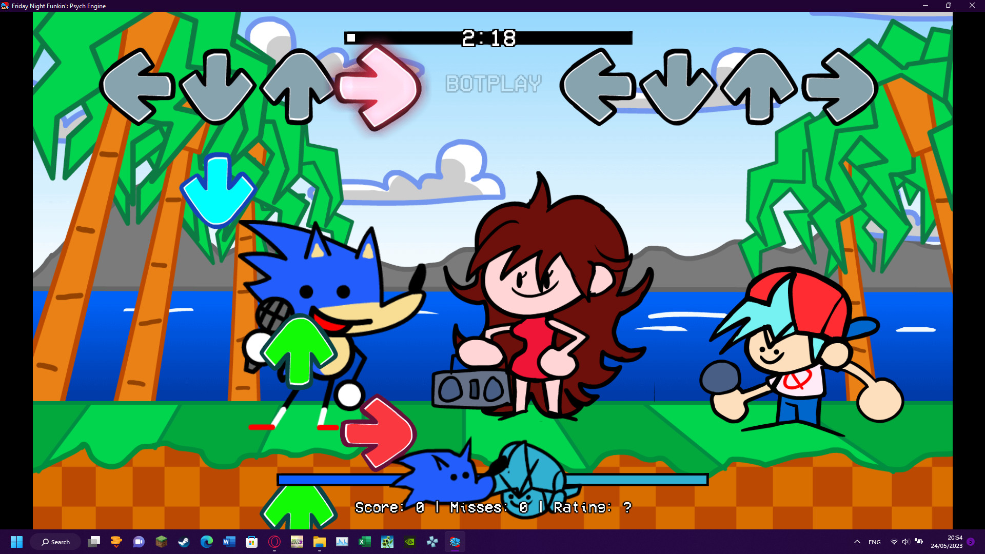 Vs. Sonic (From Terminal) - DEMO [Friday Night Funkin'] [Mods]