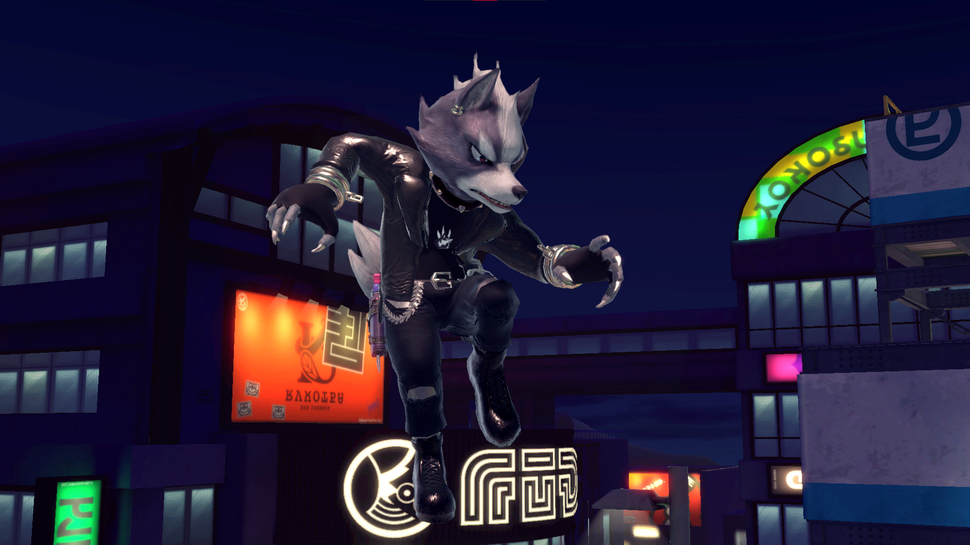 Punk Rock Wolf Mod for Super Smash Bros. Ultimate | SSBU Mods