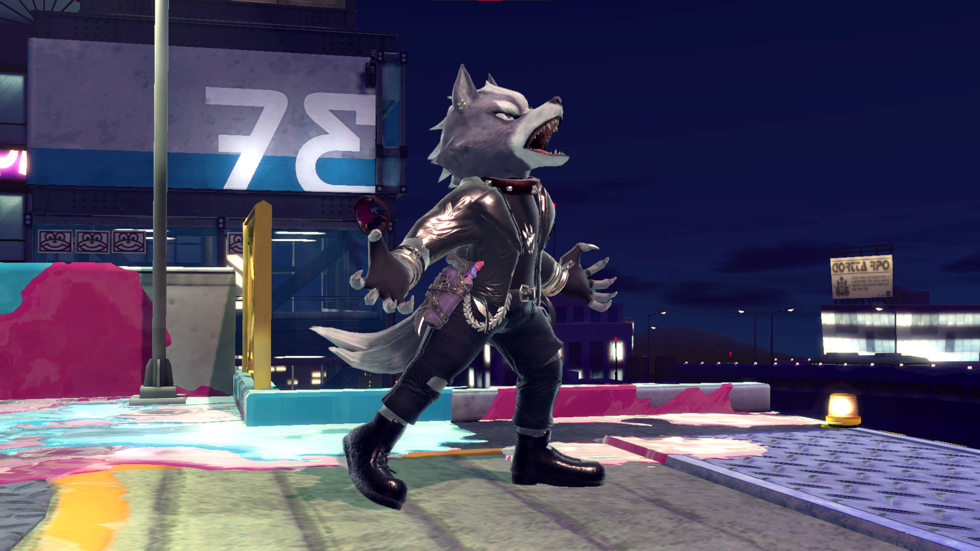 Punk Rock Wolf Mod for Super Smash Bros. Ultimate | SSBU Mods